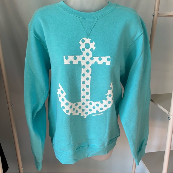 Marushka | Tops | Nautical Anchor Marushka Sweatshirt Cottagecore ...